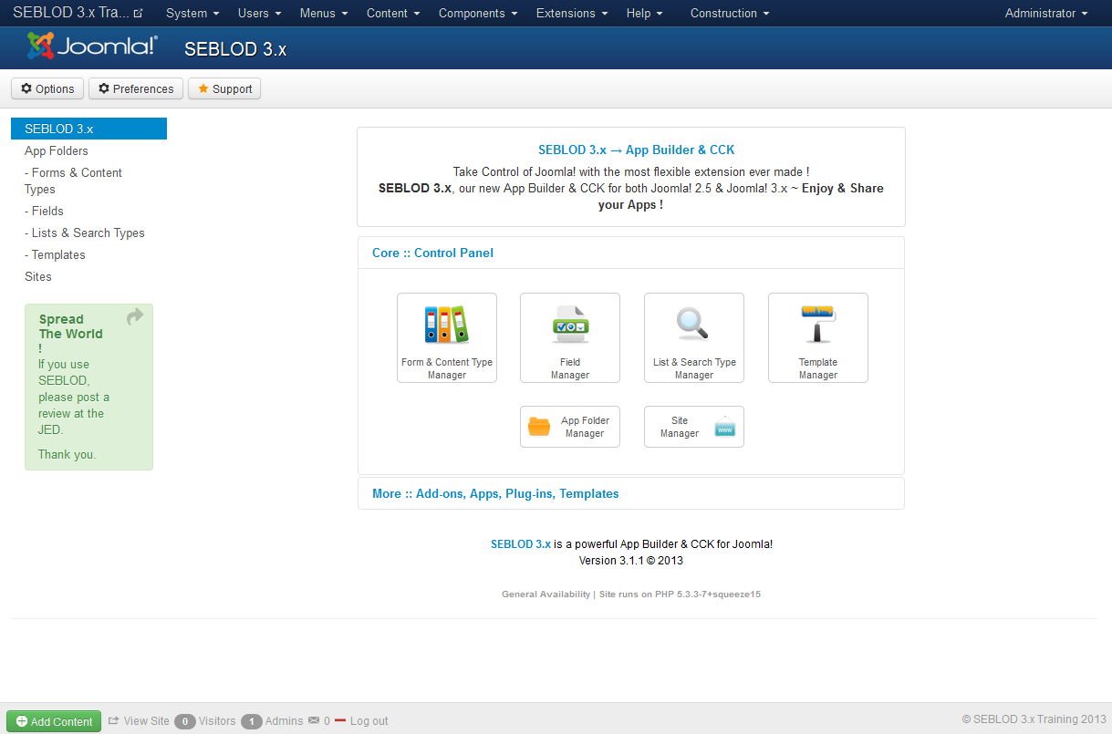 Adding 3 Custom Fields to a Joomla! Article