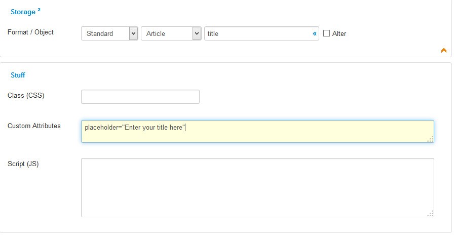 Playing with Custom Attributes Playing with Custom Attributes